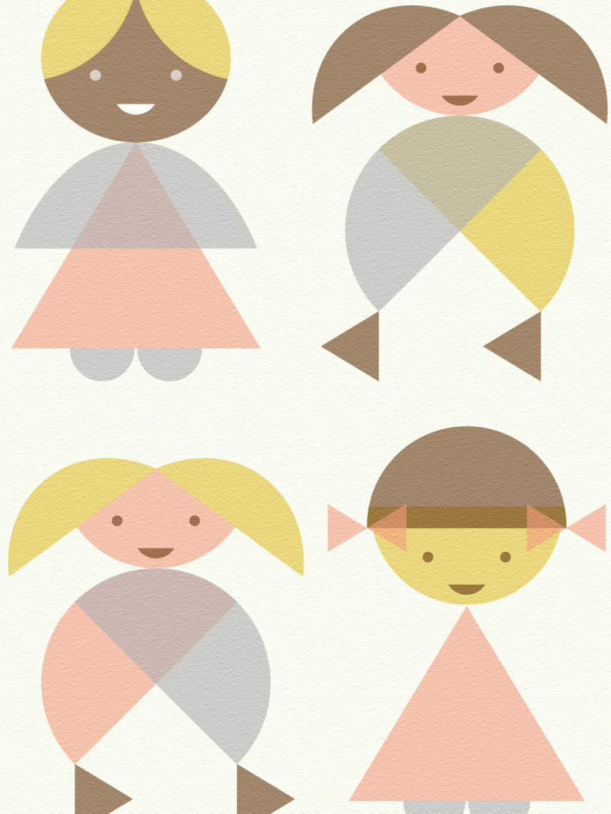 Frida Colette non-woven border | Lavmi